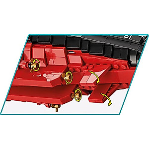 COBI Historical Collection World War II Iowa-Class Battleship, 4-in-1 Executive Edition