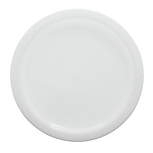 Cambro White Polyethylene Snap-Tight Cover for 22 qt Pail with Bail