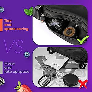 AIEVE Pod Case for Air Up Water Bottle, Storage Case Accessories Compatible with Air Up Bottle Pods Starter Set (Air Up Water Bottle and Flavor Not Included, Only Pod Case)