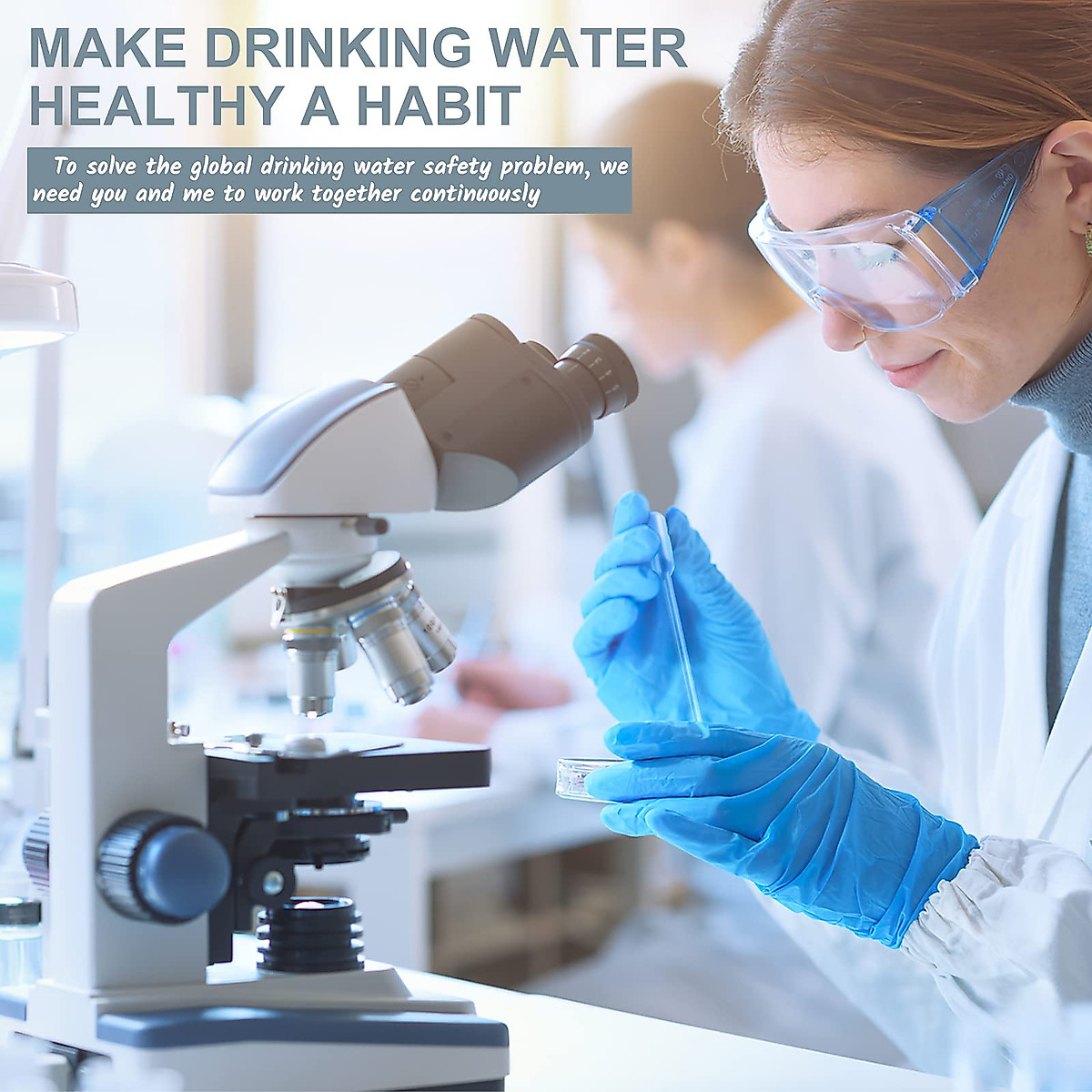 Water Testing Kits for Drinking Water: Drinking Water Test Kit - 2 Bacteria Tests + 100 Strips - Well and Tap Water - Quick & Accuracy Testing for Lead pH Hardness Iron Copper and More - TESPERT