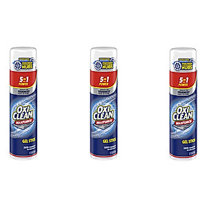 OxiClean Max Force Gel Stick, 6.2 Oz (Pack of 3)