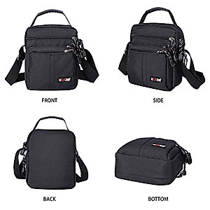KL928 Men's Messenger Bag - Crossbody Shoulder Bags Travel Bag Man Purse Casual Sling Pack for Work Business