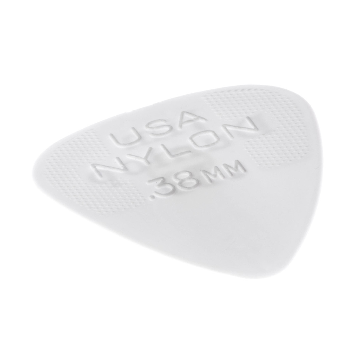 JIM DUNLOP 44P.38 Nylon Standard, White, .38mm, 12/Player's Pack