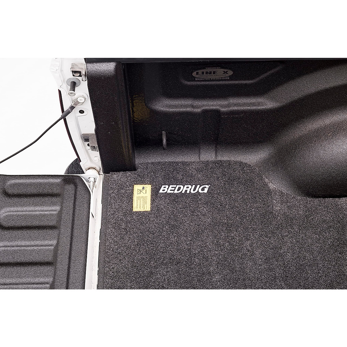 BedRug Classic Bed Mat | Gray | BMT02SBD | Fits 2002 - 2018 Dodge Ram, 2019 - 2022 Ram 6.4" Bed ( Classic Body style w/Rambox and Drop-In Bedliner)