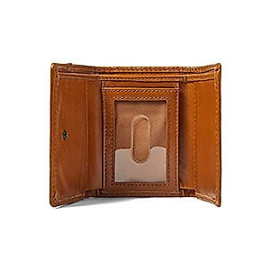 HOBO Jill Mini Wallet for Women - Leather Construction with Snap Closure, Polyester Lining, Classy and Elegant Look Truffle One Size One Size