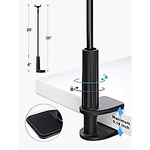 Eaxxfly Gooseneck Bed Phone Holder Mount, Flexible Long Arm Clip Clamp for Desk, Bendy Lazy Bracket Bedside Stand, for iPhone 11 Pro Xs Max XR X 8 7 6 Plus Samsung S20 S10 S9 S8 Plus GPS