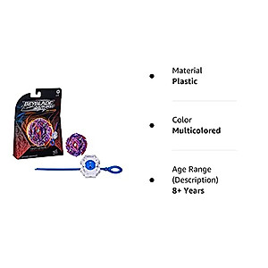 BEYBLADE Burst Pro Series Tact Lúinor Spinning Top Starter Pack - Balance Type Battling Game Top with Launcher Toy