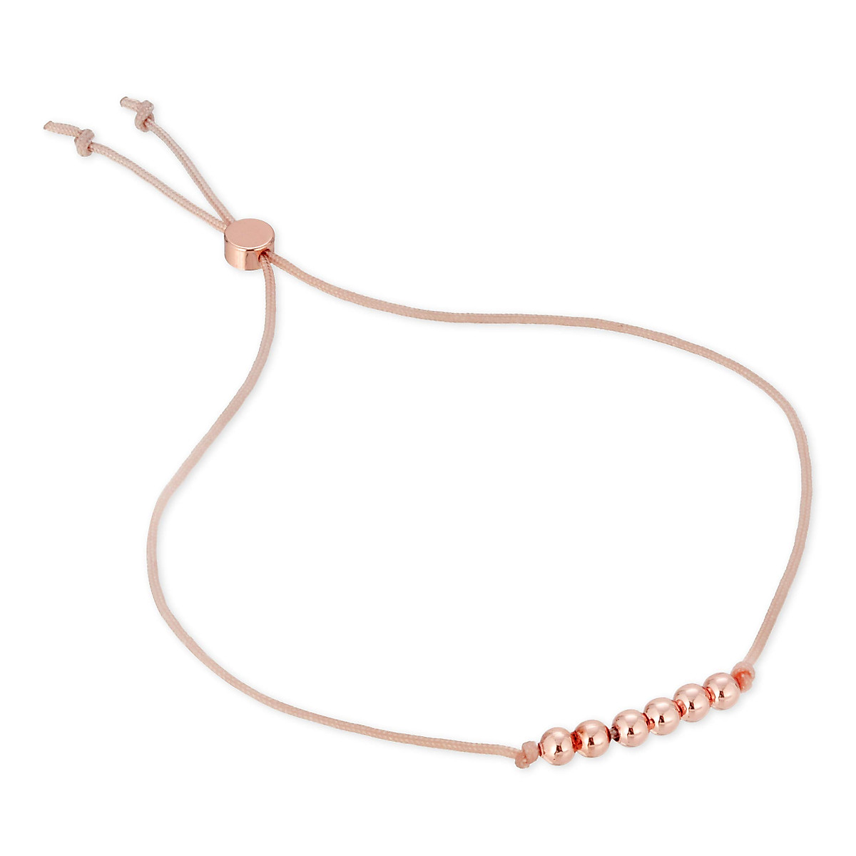 Lucky Feather 60th Birthday Gifts for Women - 14K Rose Gold Dipped Beads Bracelet on Adjustable Cord, 60th Birthday Jewelry Gift Ideas for 60 Year Old Woman