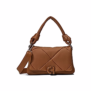 Cole Haan Quilted Shoulder Bag New Caramel One Size