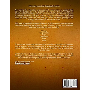 Bible Scriptures by Topic: A Quick Reference Guide to Bible Verses