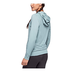 BLACK DIAMOND Equipment - Women's Alpenglow Hoody (as1, alpha, l, regular, regular, Blue Ash)