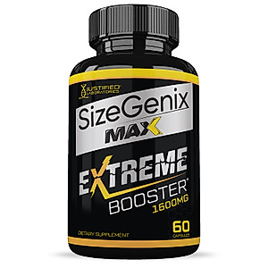(5 Pack) Sizegenix Max 1600MG Advanced Men's Health Formula 300 Capsules