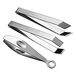 UPKOCH Fishing Tackle Fishing Tackle Fishing Tackle Stainless Steel Fishbone Hair : 3pcs Flat and Slant Mini Filet Hair Remover Tool for Fish Chicken Plucker Meat Hand Tools Hand Tools Hand Tools