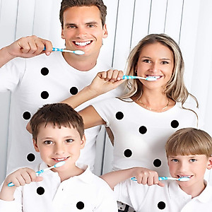 Iceyyyy 100+ Pieces Black Adhesive Felt Circles, Black Self-Adhesive Felt Sticker for Halloween DIY Projects, Professional Craft Finishing (1 Inch)