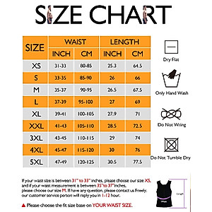 NonEcho Men Sauna Vest Hot Sweat Waist Trainer Corset Neoprene Tank Top Shapewear Slimming Shirt Workout Suit