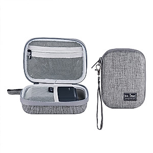 GL.iNet GL-AXT1800 (Slate AX) Pocket-Sized Wi-Fi 6 Gigabit Travel Router & Gadget Organizer Case (Grey)