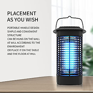 Bug Zapper for Outdoor Indoor Energy Saving，18w Bulb 4200V High Powered Mosquito Killer Insect Fly Trap ，Insect Zapper for Home Backyard Patio