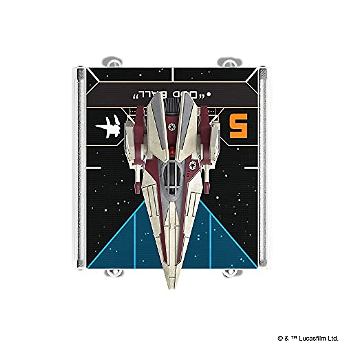 Star Wars X-Wing 2nd Edition Miniatures Game Nimbus-Class V-Wing EXPANSION PACK | Strategy Game for Adults and Teens | Ages 14+ | 2 Players | Average Playtime 45 Minutes | Made by Atomic Mass Games