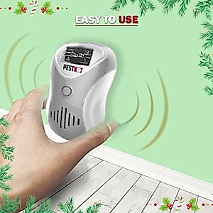 Pestnot 4Pack Ultrasonic Pest Repeller Plug-in Pest Control (2022) Upgraded Electronic Repellent Night Light with Multiple WAVELENGTHS to Target More Pests Especially Mice Rodent, and Rat