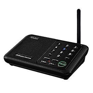 Expandable for Wuloo Intercoms Wireless for Home 5280ft Range 10 Channel 3 Code (Only 1 Unit for Expandable The Original intercom System, CAN NOT Work Without Other Units)
