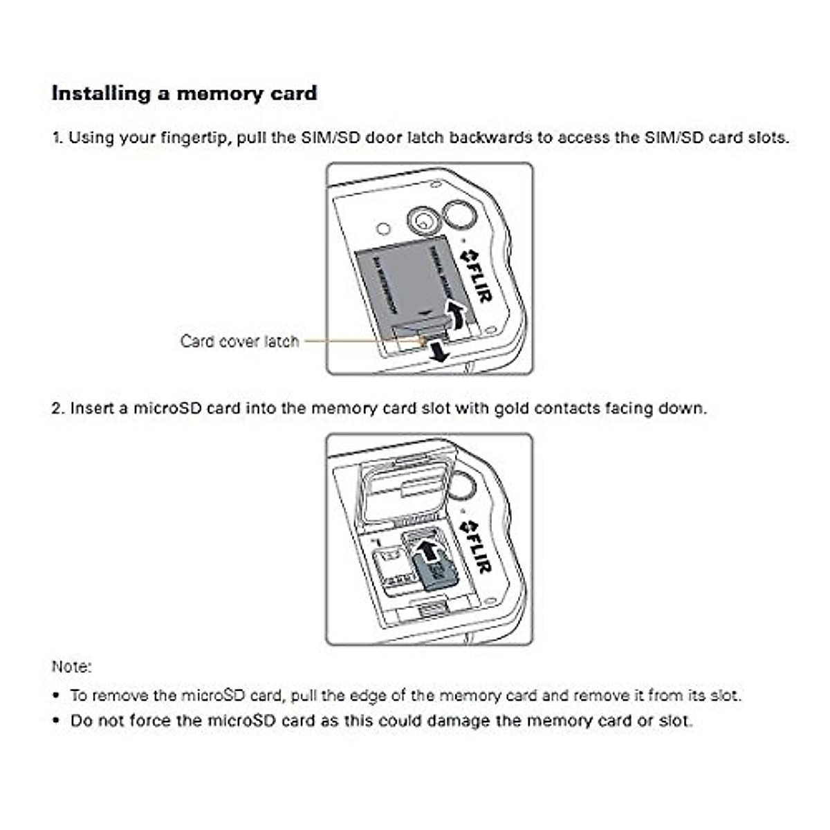 CAT PHONES S60 Rugged Waterproof Smartphone with integrated FLIR camera, Black (CS60SUBUSAUN)