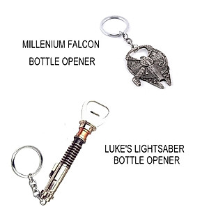 Bottle Opener keychain - 2PCS Kawphaqu Durable Metal Beer Bottle Openerbeer & keychain Bottle Opener, Portable Outdoor Bar Restaurant Beer Beverage Gifts for Men, Husband, Dad, Boyfriend