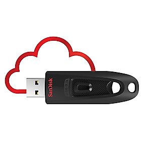 SanDisk SDCZ48-128G-GC46 128GB Ultra USB 3.0 Flash Drive and Cloud