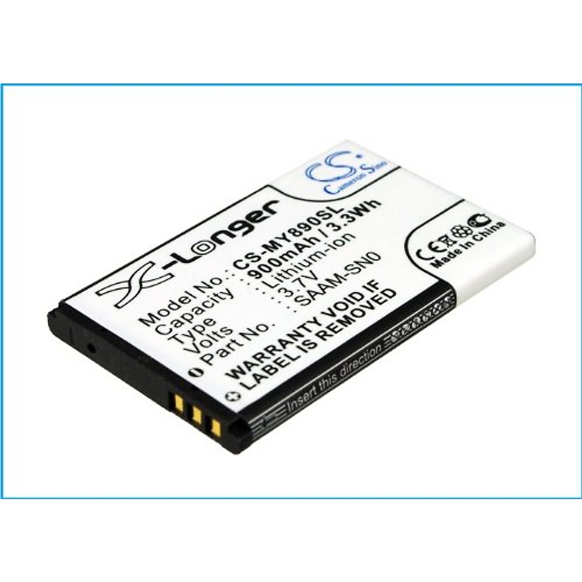 GAXI Battery Replacement for VEX IQ Controller, 900mAh Game PSP NDS Battery