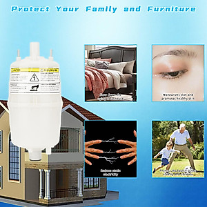 MiKaFex 80 Steam Canister Replacement Compatible with Steam Humidifier Canister Model 800 and 865 Steam Canister with O-Ring for Leak-Proof Seal (Pack of 1)