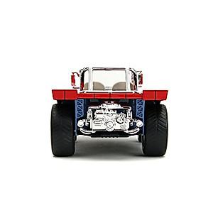 Jada MARVEL 60TH ANNIVERSARY 70S EDITION BUGGY WITH SPIDERMAN