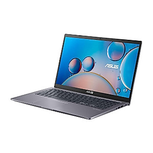 ASUS 2022 VivoBook 15 Touchscreen Laptop, i3-1115G4, 8GB RAM, 256GB SSD, 15.6 Full HD Display, Backlit Keyboard, Fingerprint Reader, Webcam, Wi-Fi, Win 10-Free Windows 11 Update, LIONEYE Bundle