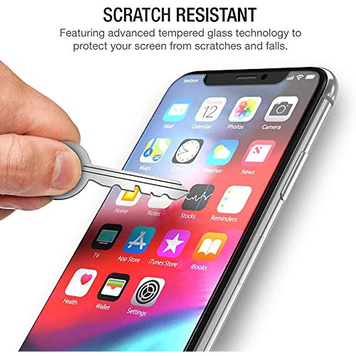 XDesign Glass Screen Protector Designed for Apple iPhone 11 Pro Max/iPhone XS MAX (3-Pack) Tempered Glass with Touch Accurate and Impact Absorb+Easy Installation Tray [Fit with Most Cases] - 3 Pack