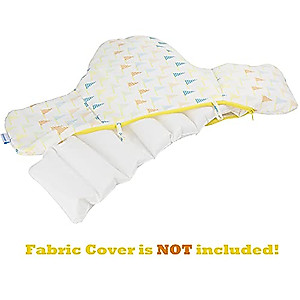 Dadouman Eco-Friendly Inflatable Cushion Insert for IKEA Antilop High Chair, Cushion Insert for Replacement, White