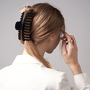 MAORULU Extra Large Claw Clips for Thick Hair, 5.25 lnch Strong Hold Hair Clips for Women, 4 Pack