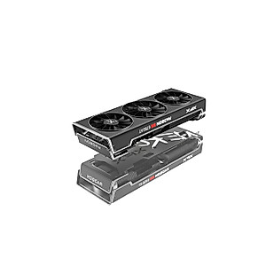 XFX Speedster MERC319 Radeon RX 6750XT Black Gaming Graphics Card with 12GB GDDR6 HDMI 3xDP, AMD RDNA 2 RX-675XYTBDP