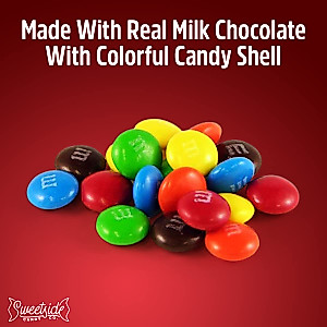 M&M's Milk Chocolate Bundle - 2 Pounds, 70 CT, Fun Mix of Chocolate Treats - Candy Bulk
