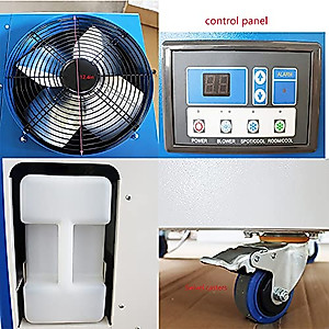INTBUYING Mobile Industrial Air Conditioners Spot Cooler Air Conditioner Workshop Post Cooling Mobile Air Conditioners Single Outlet 220V