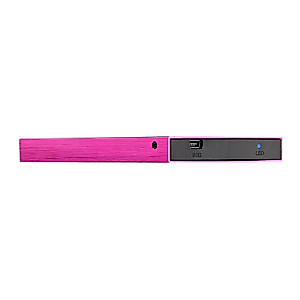 BIPRA 500Gb 500 Gb 2.5 USB 2.0 External Pocket Slim Hard Drive - Sweet Pink - Fat32