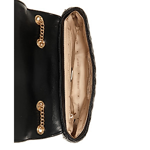 GUESS Adam Convertible Crossbody Flap, Black