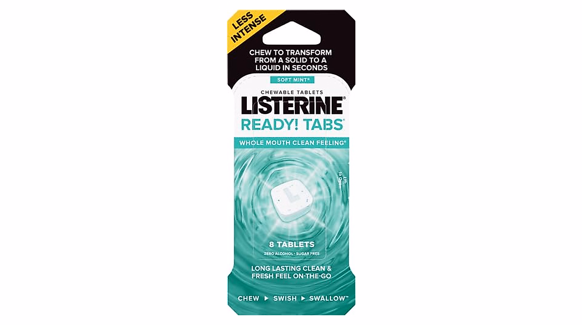 Listerine Ready! Tabs - Fresh Breath On-the-Go