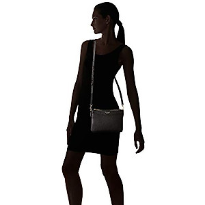 Kate Spade New York Women's Margaux Medium Convertible Crossbody Bag, Black, One Size