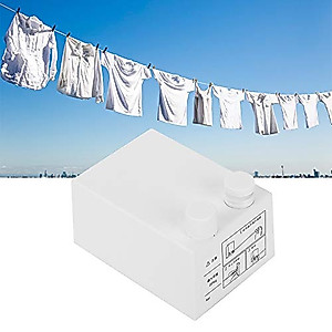 Retractable, Telescopic Adjustable Wall Mounted Drying Rope for Indoor Outdoor, Max Load 44lb(White) (Color : White)