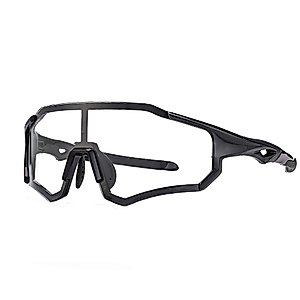 ROCKBROS Photochromic Sunglasses for Men Women Sports Cycling Glasses UV Protection Windproof Bike Glasses for Running
