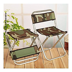 TRENTSNOOK Exquisite Camping Stool Portable Camping Chair Professional Folding Stool Seat Chair for Fishing Picnic BBQ Beach Cycling Hiking Outdoor Furniture