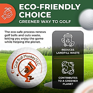 Golf Ball Monkey Cheap Recycled for Callaway Golf Balls White Mix 4A /Near Mint -24 Pk for Callaway Supersoft Golf Balls, Superfast, Superhot, Warbirds, Diablo, Chromesoft, Reva & Hex Tour Soft