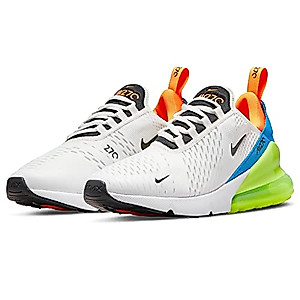 Nike Women's W Air Max 270 Nerf DO6691-100 Summit White / Black Volt Running Shoes, Summit White/Black-white-volt, 6.5