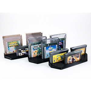 3 PACK - 3 Game Cartridge Display for Game Boy - GB GBC GBA - Fits All Nintendo GameBoys