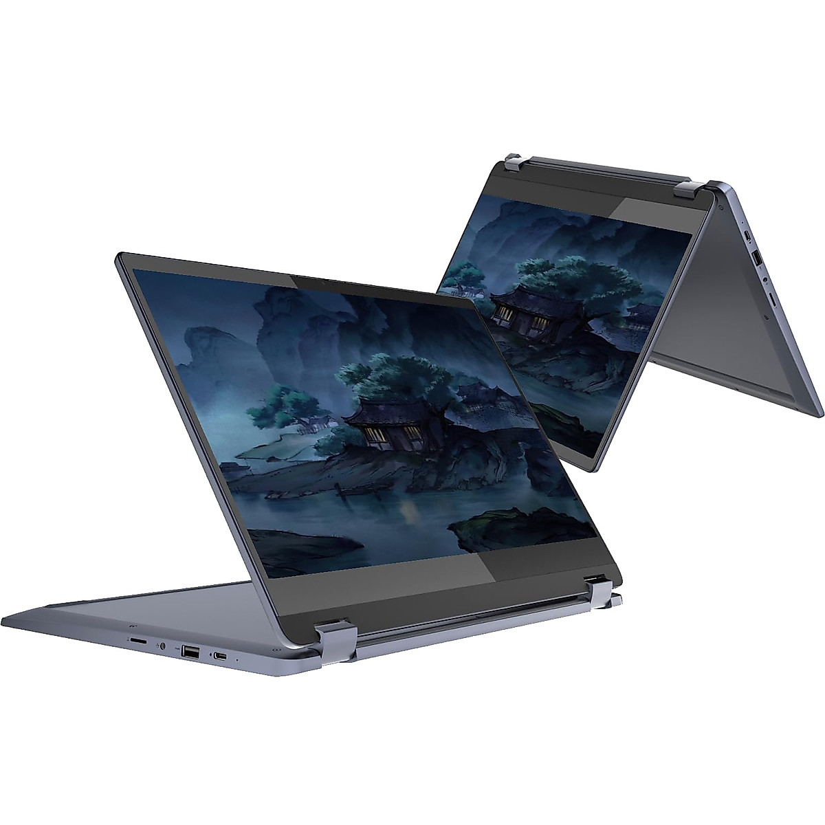 Lenovo Chromebook Flex 3 15.6" FHD Touch-Screen - Pentium Silver N6000 with 8GB Memory - 64GB eMMC - Abyss Blue - Chrome OS/OLY