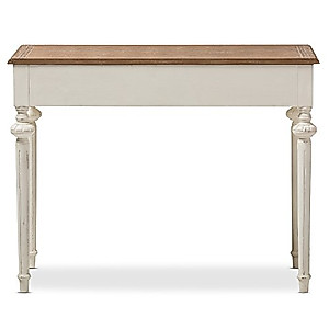 Baxton Studio 424-7191-AMZ Desk, White/Natural