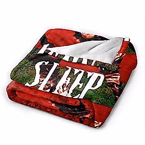Needlove Ultra Soft Flannel Fleece Blanket Freddy Krueger Never Sleep Again Stylish Bedroom Living 60"x50" Room Sofa Warm Blanket for Adult